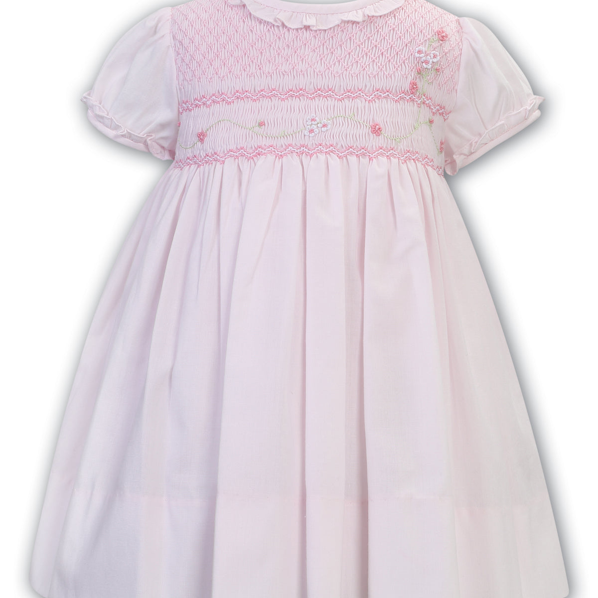 Sarah Louise Pink smocked dress Dress – Mia Bella Designer Childrenswear
